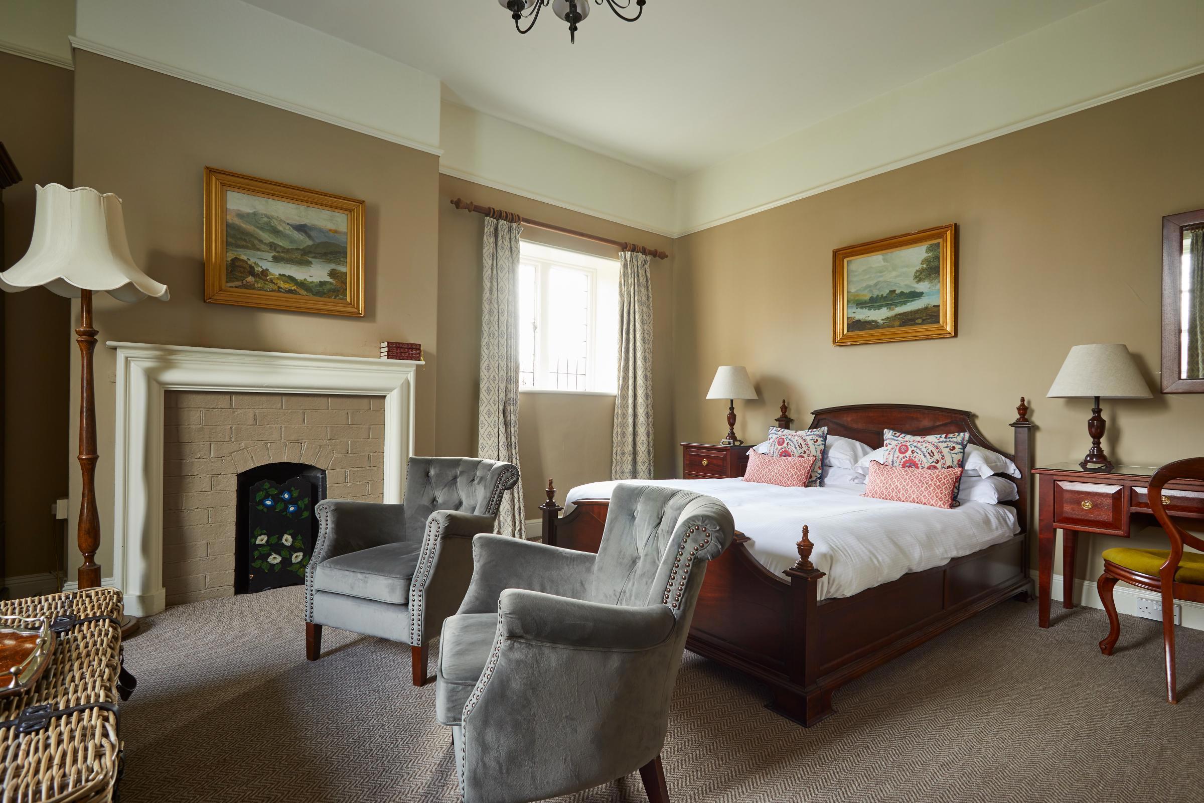 Main Hall Double Room | Headlam Hall